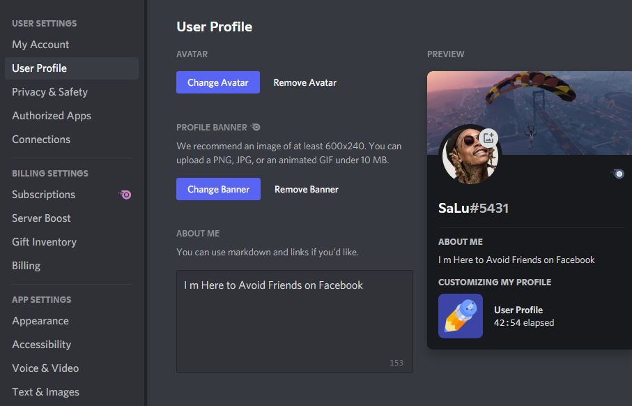How To Get Change About Me On Discord Mobile SALU NETWORK